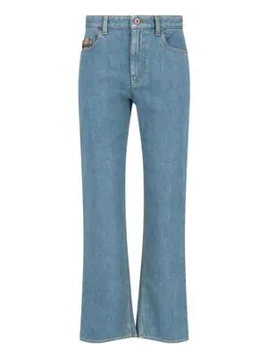 Burberry Stretch Denim Jeans - Blue