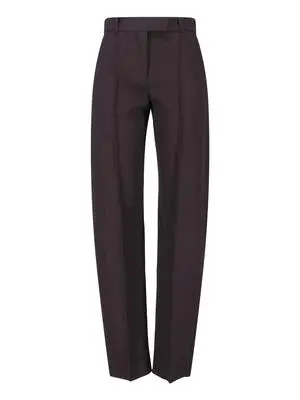 ALEXANDER MCQUEEN Alexander McQueen High-Waist Tailored Straight-Leg Trousers