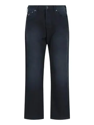 Prada Straight Leg Jeans - Black