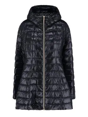 HERNO HERNO Quilted Hooded Puffer Coat With Glossy Finish