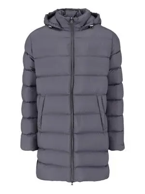 Herno Technical Quilted Down Jacket - Grey