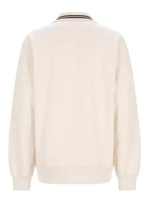 Drole De Monsieur Cotton Polo Shirt - Beige