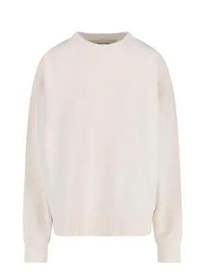 GOLDEN GOOSE Lightweight Cotton Sweater - White