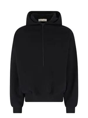 Fear Of God Essentials Cotton-blend Fleece Sweatshirt For - Black
