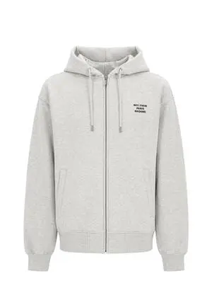 Drole De Monsieur Cotton Sweatshirt - Grey