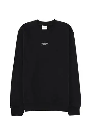 Drole De Monsieur DRÔLE DE MONSIEUR 100% Cotton Sweatshirt Black