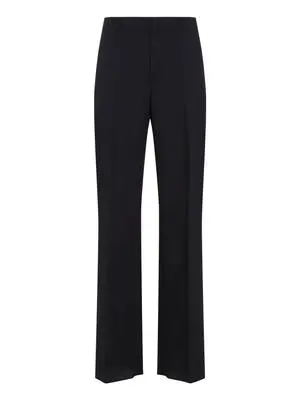 Celine Ethan Regular & Straight-leg Wool And Mohair Pants - Black