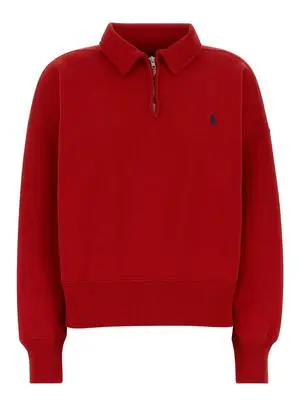 Polo Ralph Lauren Polo Ralph Lauren Cotton-Blend Graphic T-Shirt Red
