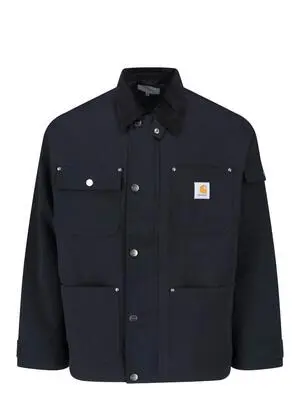 Carhartt Work In Progress 100% Nylon Canvas Work Jacket - Black