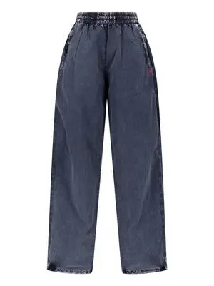 DIESEL® Polyamide Tailored Trousers - Blue
