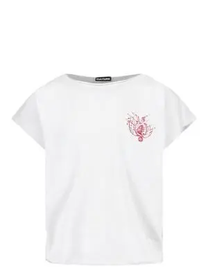 CULTURA Cultura Graphic Print Oversized T-Shirt