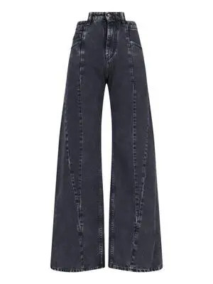 MAISON MARGIELA MAISON MARGIELA Deconstructed Paint Effect Cotton Trousers