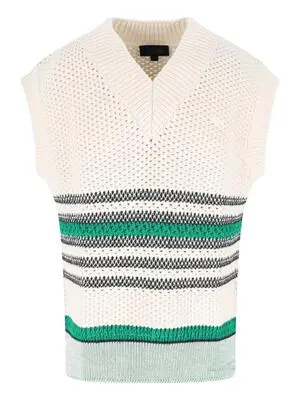 Lacoste Cotton-blend Crewneck Sweater - Multicolour