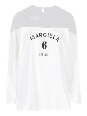 MAISON MARGIELA Long Sleeve T-shirt - White