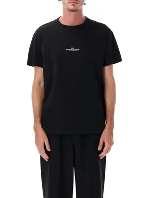 MAISON MARGIELA Maison Margiela Men's 100% Cotton T-Shirt Nero