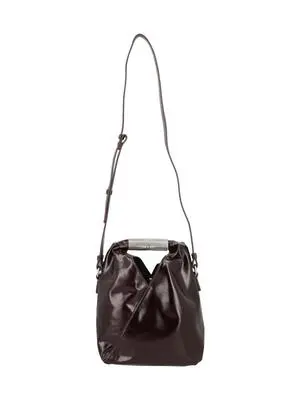 MAISON MARGIELA Cowhide Shoulder Bag With Zamak Hardware - Brown