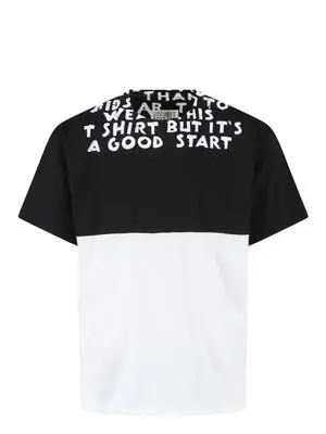 MAISON MARGIELA Graphic Long Sleeve T-shirt - White