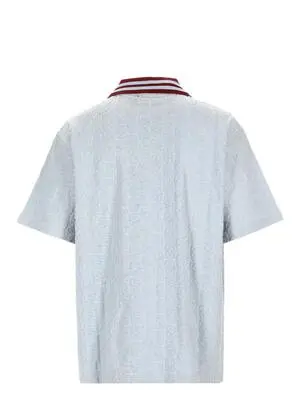 Drole De Monsieur Cotton Shirt, Made In Portugal - Blue
