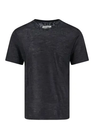 MAISON MARGIELA Graphic Logo T-shirt - Black