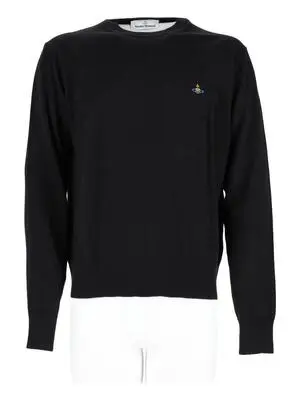 VIVIENNE WESTWOOD Cotton-cashmere Sweater - Black