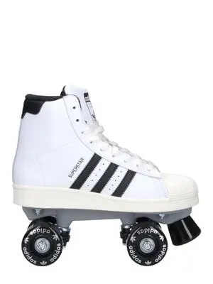 Adidas High Top Roller Skate Sneakers - White