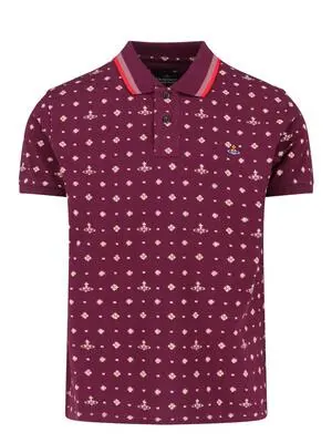 VIVIENNE WESTWOOD 100% Cotton Logo Graphic T-shirt - Red