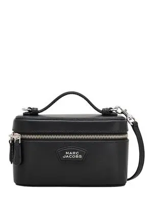 Marc Jacobs Mini Leather Crossbody Handbag - Black