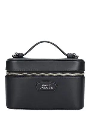 Marc Jacobs Mini Leather Crossbody Handbag - Black