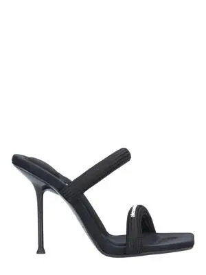 Alexander Wang Heeled Sandals With Nylon Upper - Black