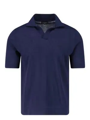BALLANTYNE 100% Cotton T-shirt - Blue