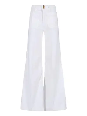 Seafarer Light Cotton-blend Stretch Jeans - White