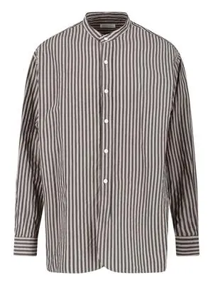 KAPTAIN SUNSHINE 100% Cotton Button-up Shirt - Brown