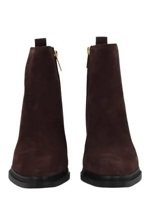 Michael Kors Suede Ankle Boots - Brown