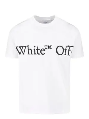 Off-White Cotton T-shirt For - White