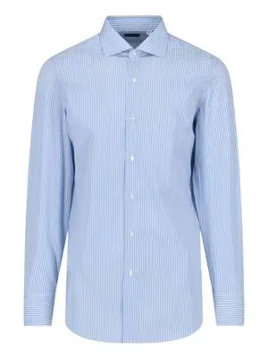 FINAMORE 1925 Finamore Slim-Fit Striped Dress Shirt