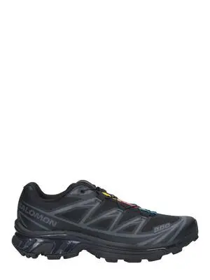 SALOMON Low-profile Textile Sneakers With Rubber Outsole - Black