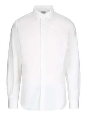 Aspesi 100% Cotton Button-down Shirt - White