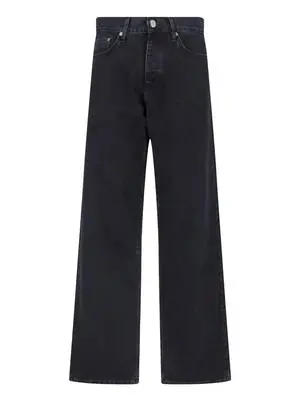 SUNFLOWER Wide-leg Jeans - Black