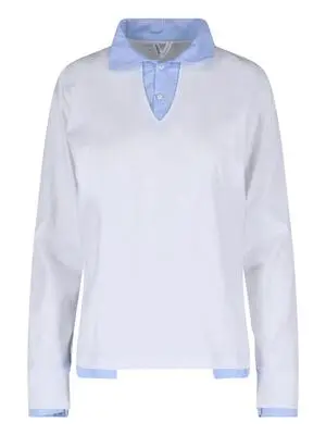Gimaguas Cotton Crewneck Pullover - White