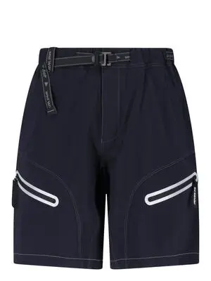AND WANDER Nylon Stretch Trousers - Black