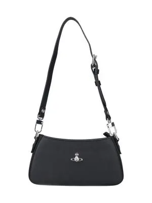 VIVIENNE WESTWOOD Designer Mini Crossbody Bag - Black