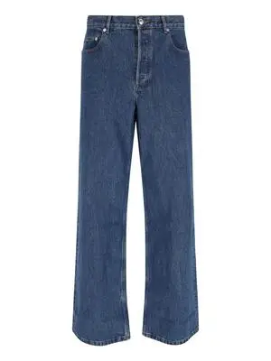 A.p.c. 100% Organic Cotton Denim Jeans - Blue