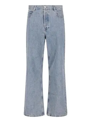 A.p.c. High-rise Wide-leg Jeans - Blue