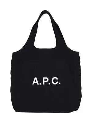 A.p.c. Cotton-blend Tote Bag - Black