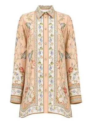 Zimmermann Silk Button-up Shirt - Multicolour