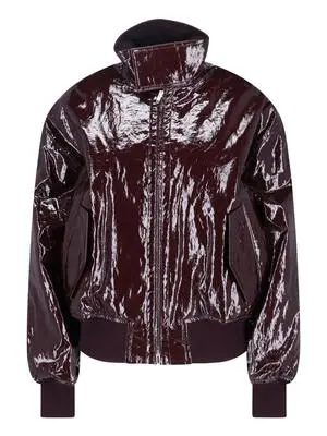 Phoebe Philo Tailored Zip-up Jacket - Rosso