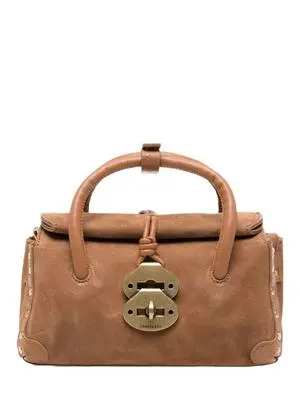 ZANELLATO Dotta Baby Leather Handbag - Beige