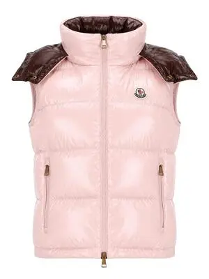 Moncler Moncler Piumino Smanicato Niverolle Pink