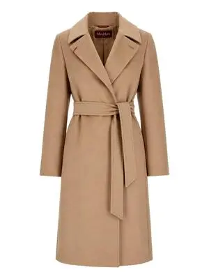 Max Mara Wool Robe Coat - Beige