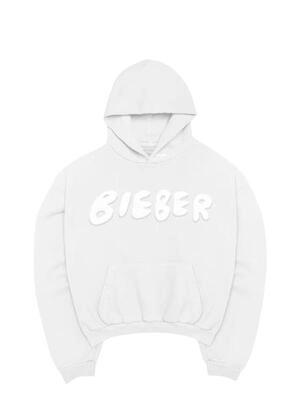 SKYLRK Justin Bieber Coachella Graphic Hoodie - Light Grey